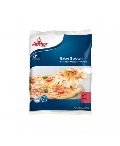 ANCHOR - SHREDDED MOZZARELLA CHEESE EXRA STRECH
